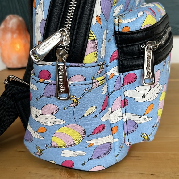 Loungefly | Bags | Loungefly Dr Seuss Backpack Oh The Places Youll Go ...